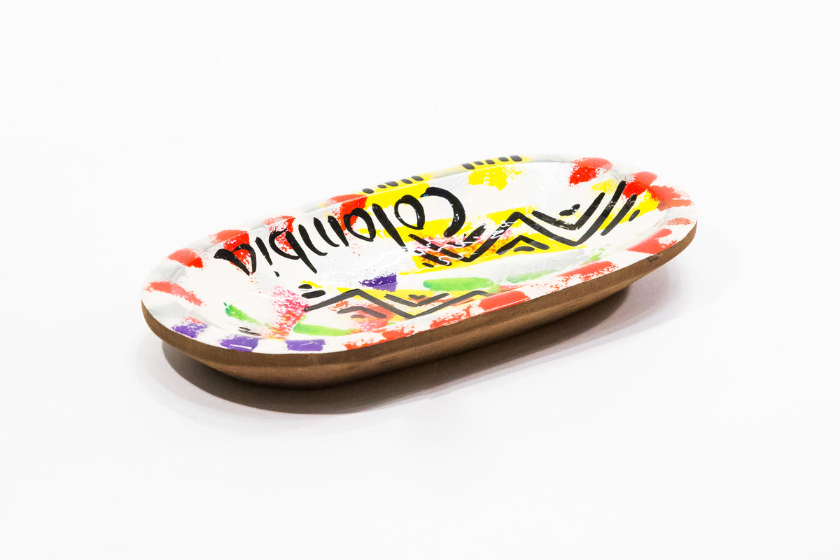 Batea madera, artesania colombiana, – Artesanías Latinoamericanas